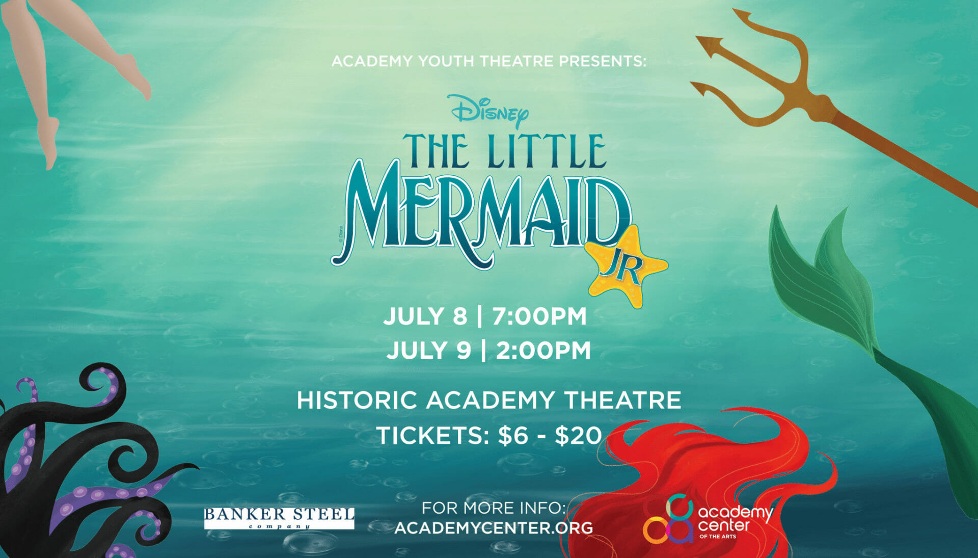 Academy Youth Theatre Presents: The Little Mermaid JR. - LYH ...
