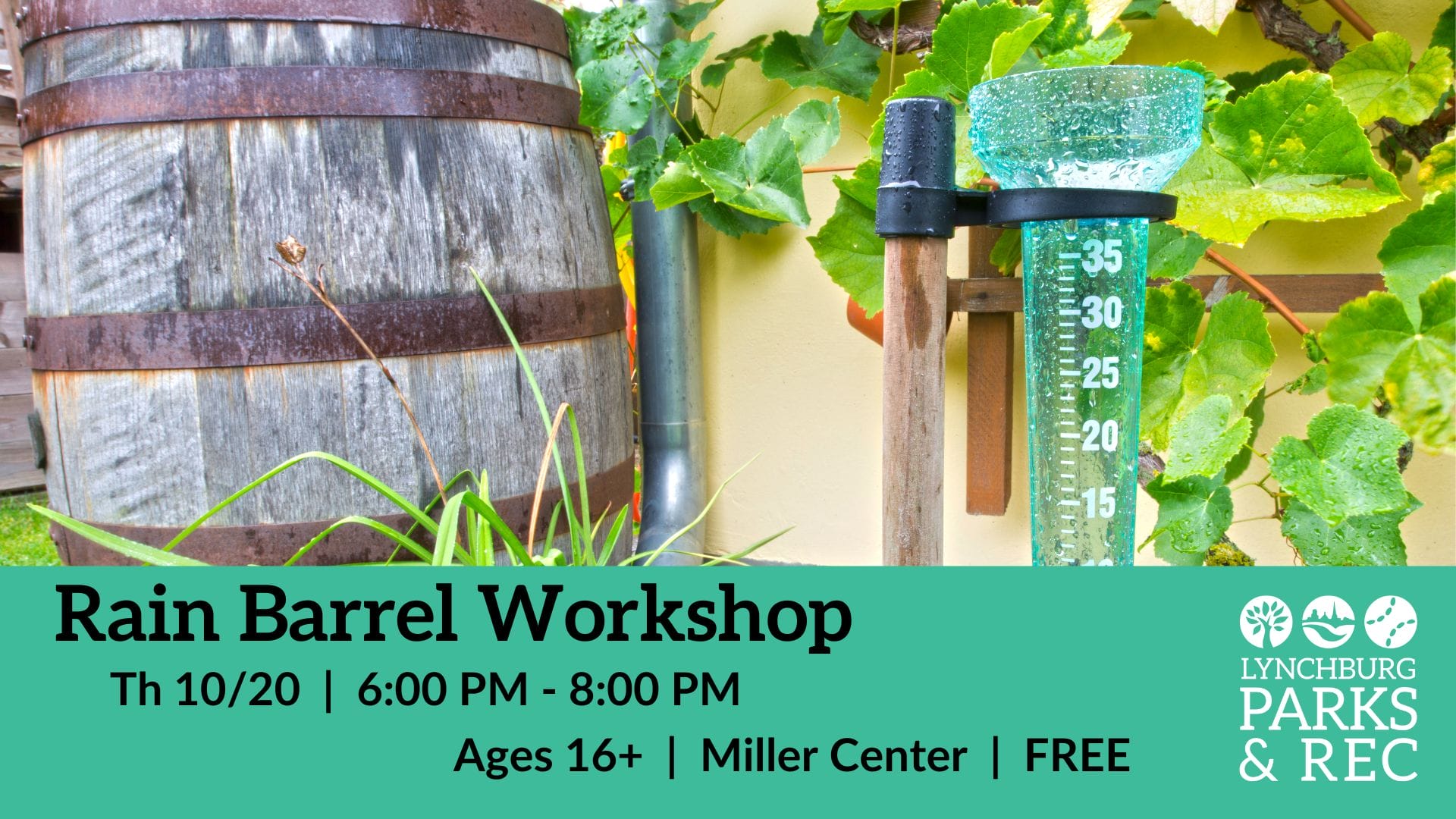Rain Barrel Workshop - LYH – Lynchburg Tourism