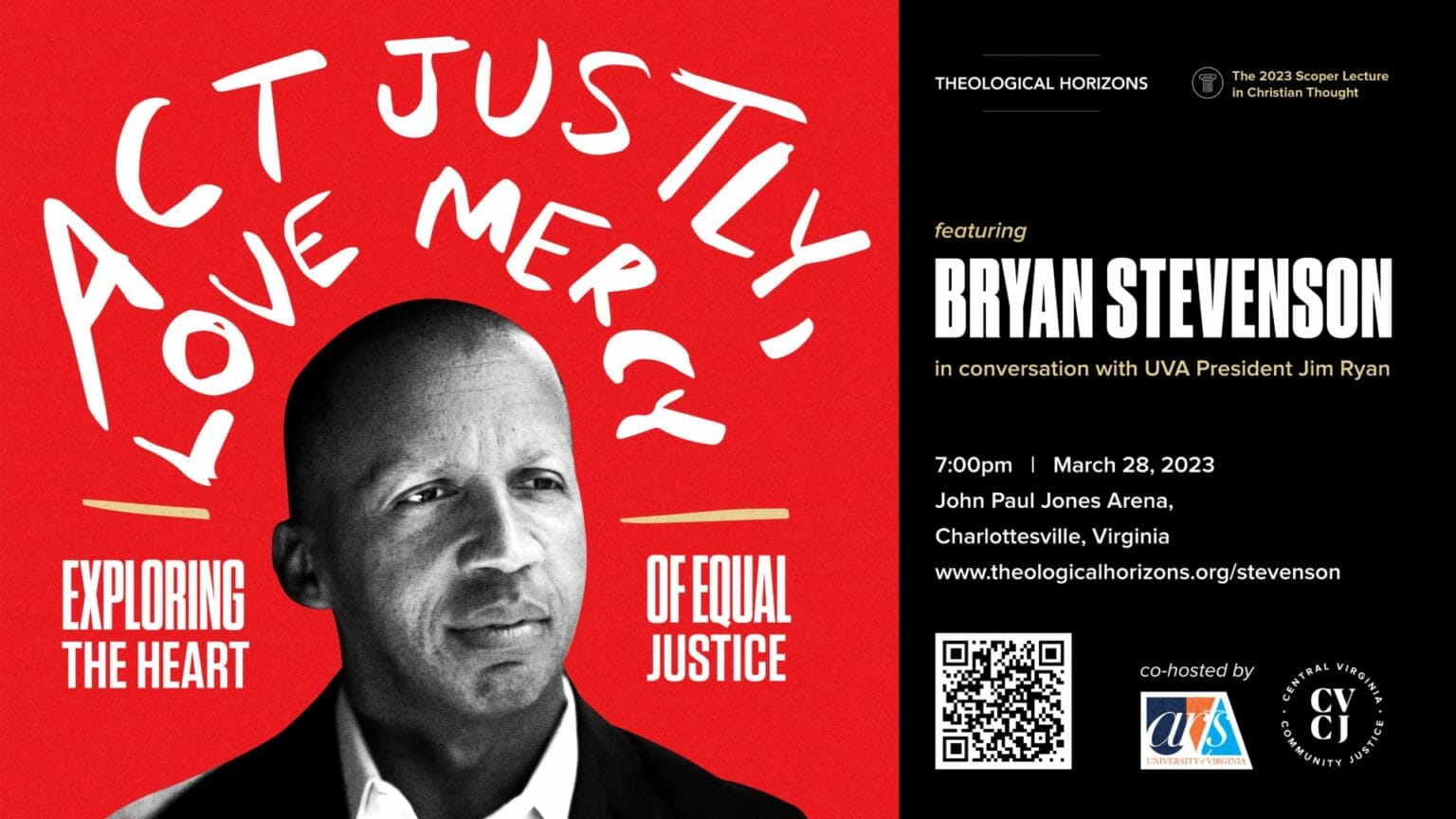 Bryan Stevenson “ACT JUSTLY, LOVE MERCY: EXPLORING THE HEART OF EQUAL ...