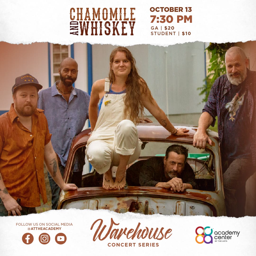 Warehouse Concert Series: Chamomile and Whiskey - LYH – Lynchburg Tourism