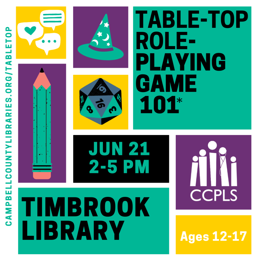 Table-Top Role-Playing Games 101 - LYH – Lynchburg Tourism