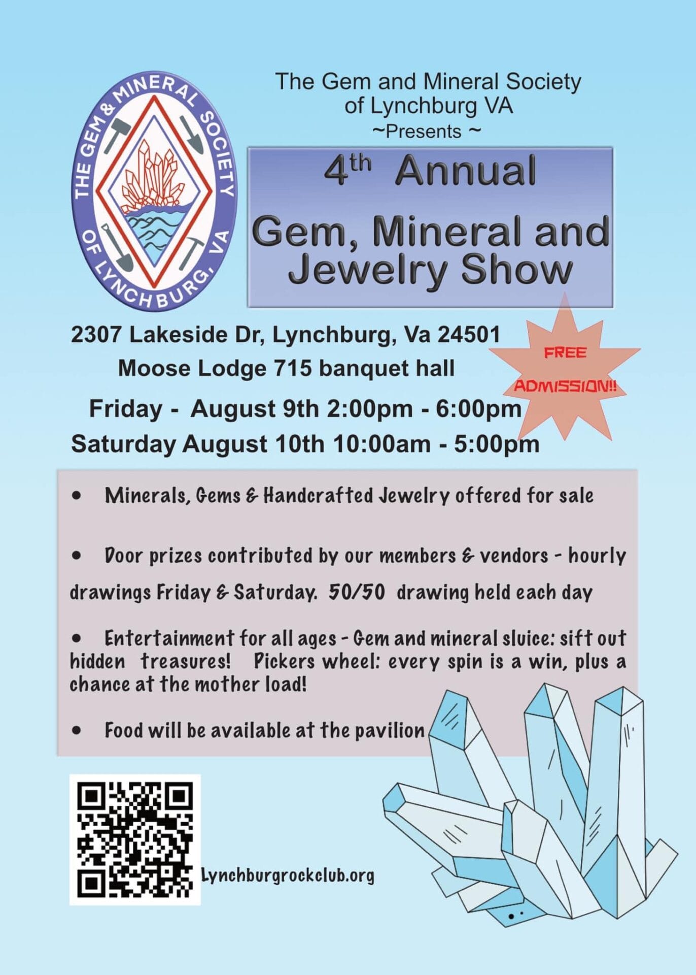 Annual Gem, Mineral and Jewelry Show - LYH – Lynchburg Tourism