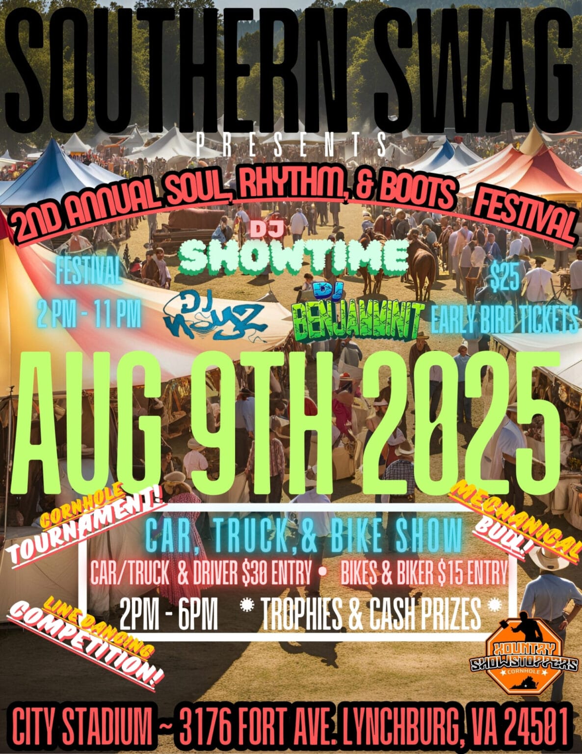 Soul, Rhythm, & Boots Festival - LYH – Lynchburg Tourism